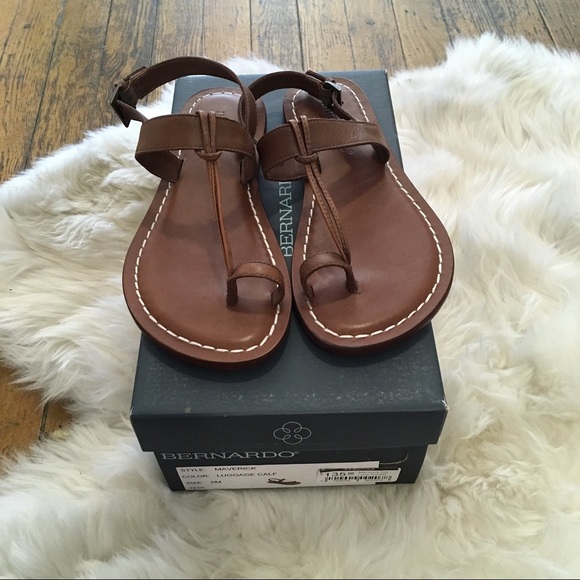 Bernardo | Shoes | Bernardo Leather Sandals Maverick | Poshmark